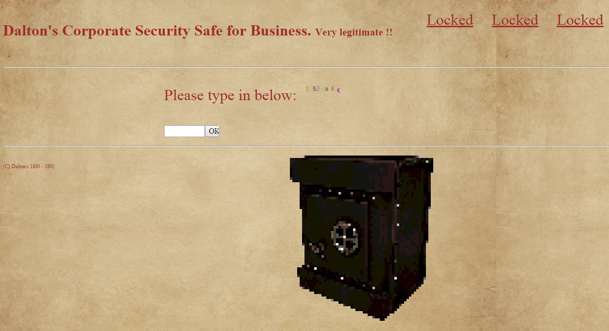 Hack.lu CTF 2014 - Dalton Corporate Security Safe for Business (200pts) writeup :: mrt-prodz